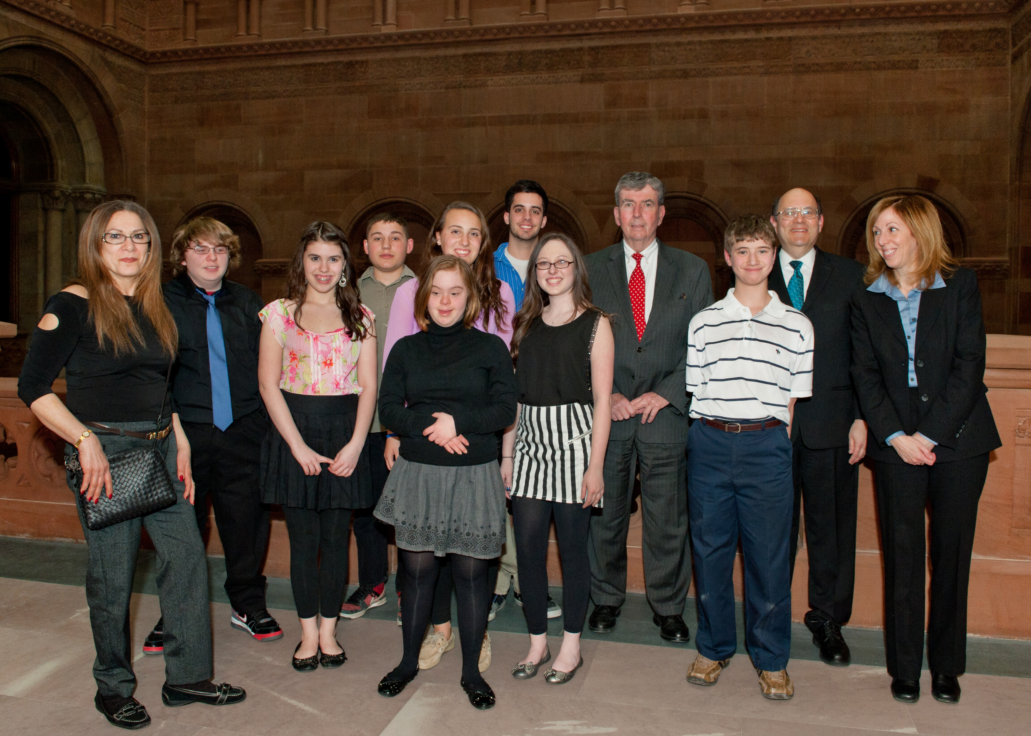 I enjoyed visiting with Rabbi Dennis Ross, and children and parents ...
