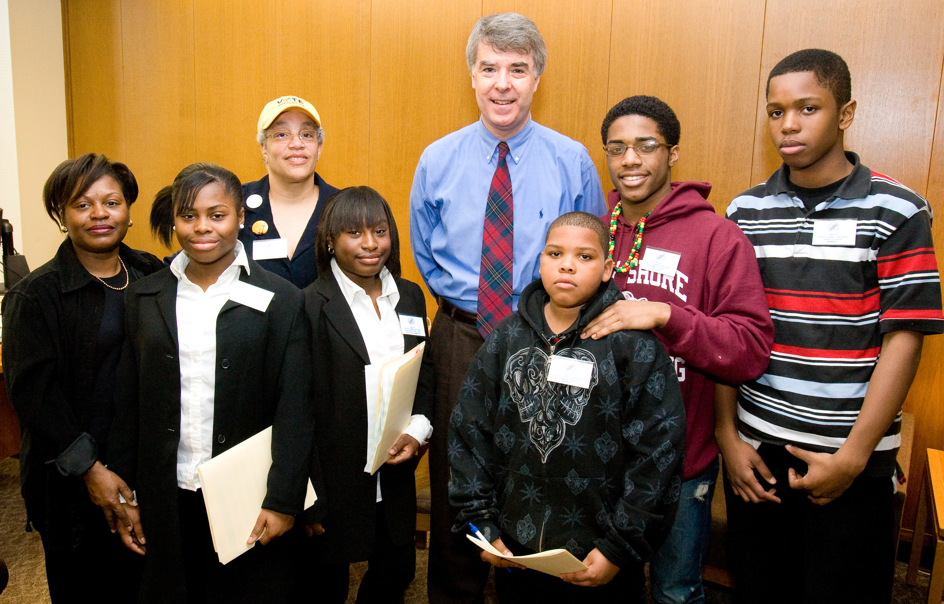 Sen. Foley Greets Constituents Visting the Legislative Office Building ...