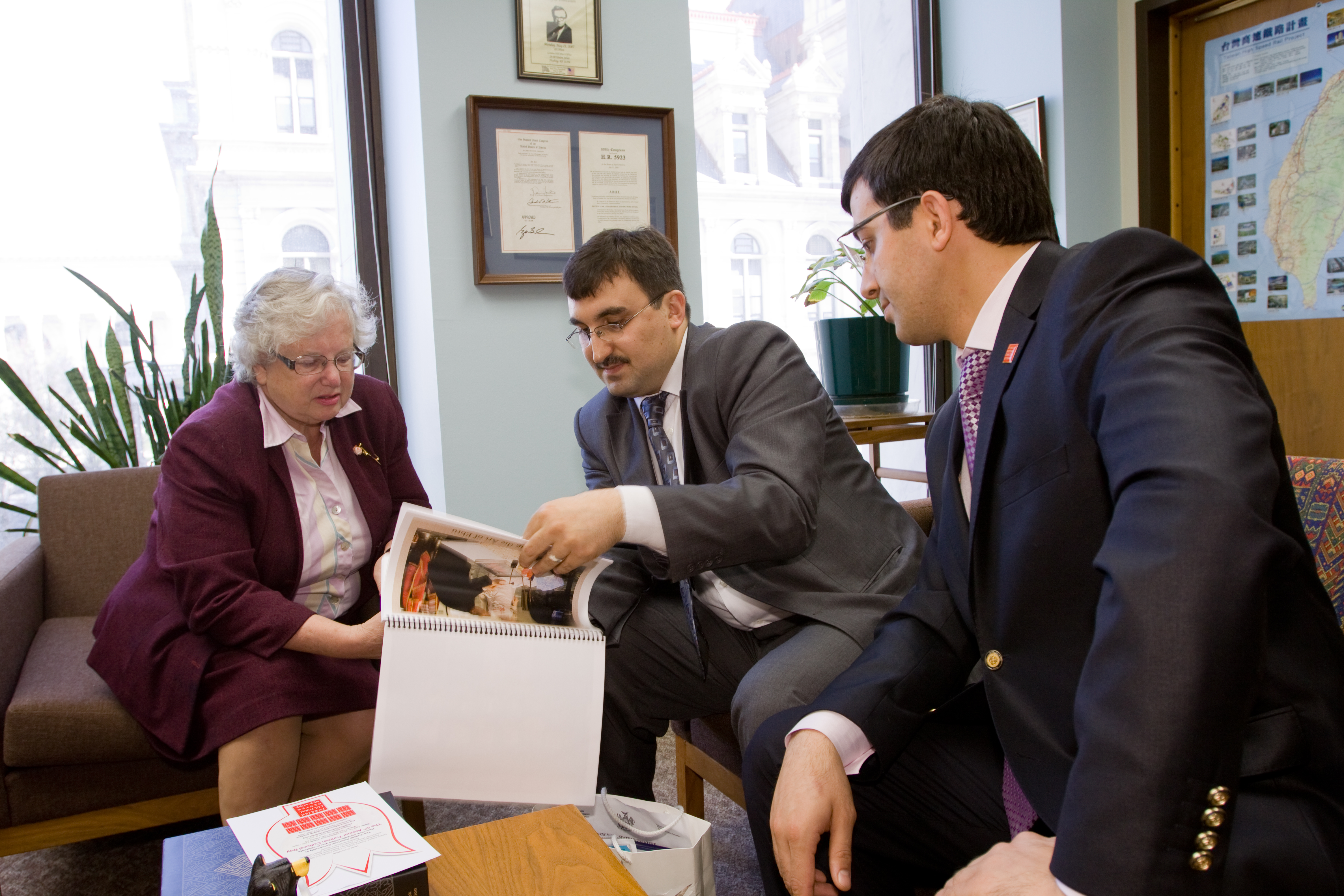 Sen. Stavisky welcomes Turkish Cultural Center delegation to Albany ...