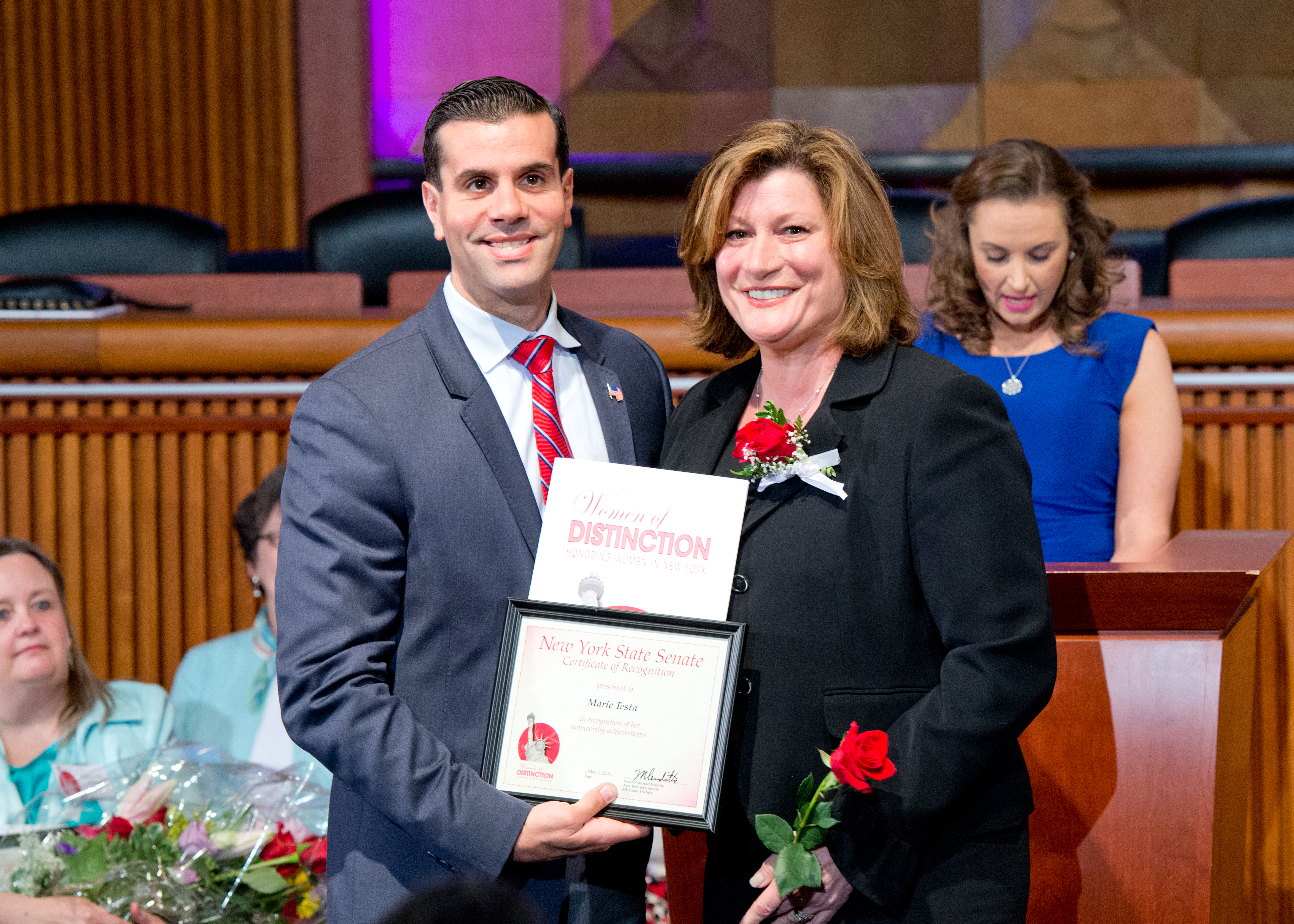Senator Michael Venditto Honors North Bellmore Superintendent Marie ...