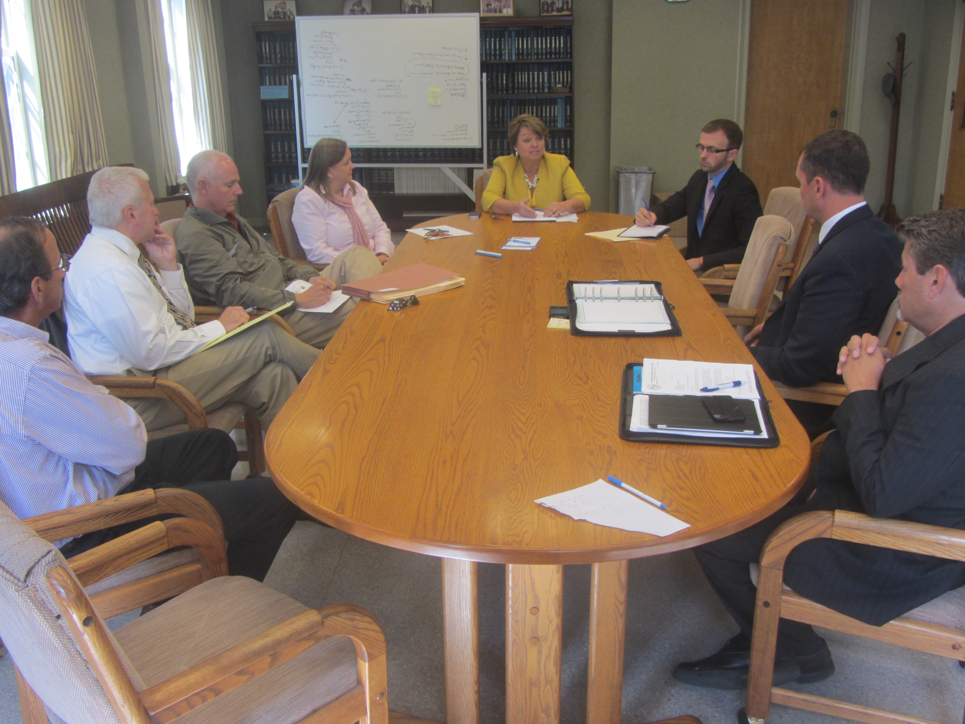 Ritchie, Canton Leaders Meet WITH Csx Over Rail Speed | NYSenate.gov