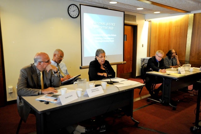 Senator Ruth Hassell-Thompson Participates in Discussion Regarding the ...