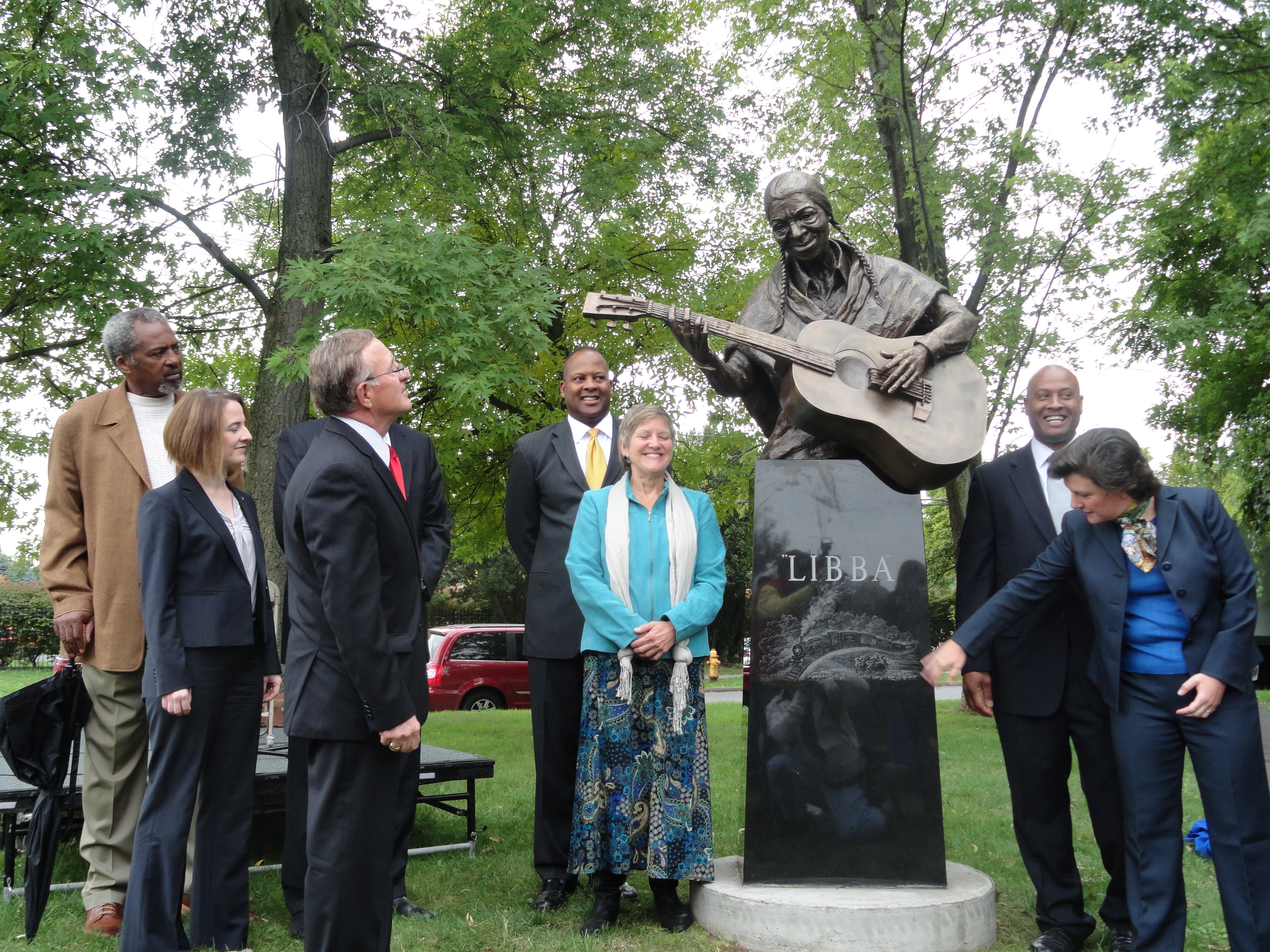 Senator DeFrancisco Helps Dedicate the Elizabeth "Libba" Cotten ...