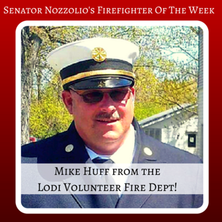 Senator Nozzolio Recognizes Mike Huff as "Firefighter of the Week ...
