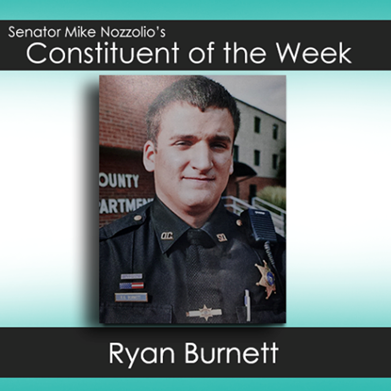 Senator Nozzolio Recognizes Ryan Burnett as "Constituent of the Week" | NYSenate.gov