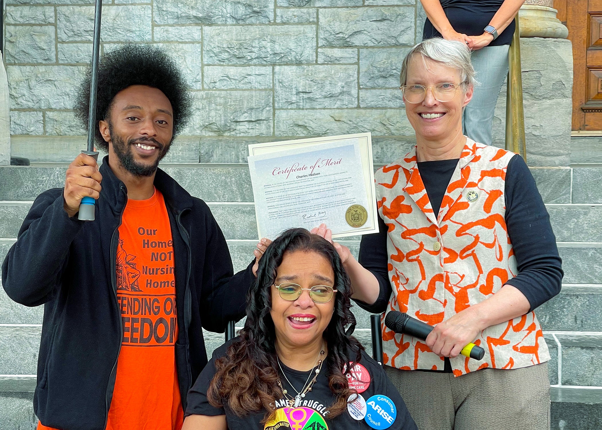 Senator May Honors Agnes McCray, a long-time advocate for people with ...