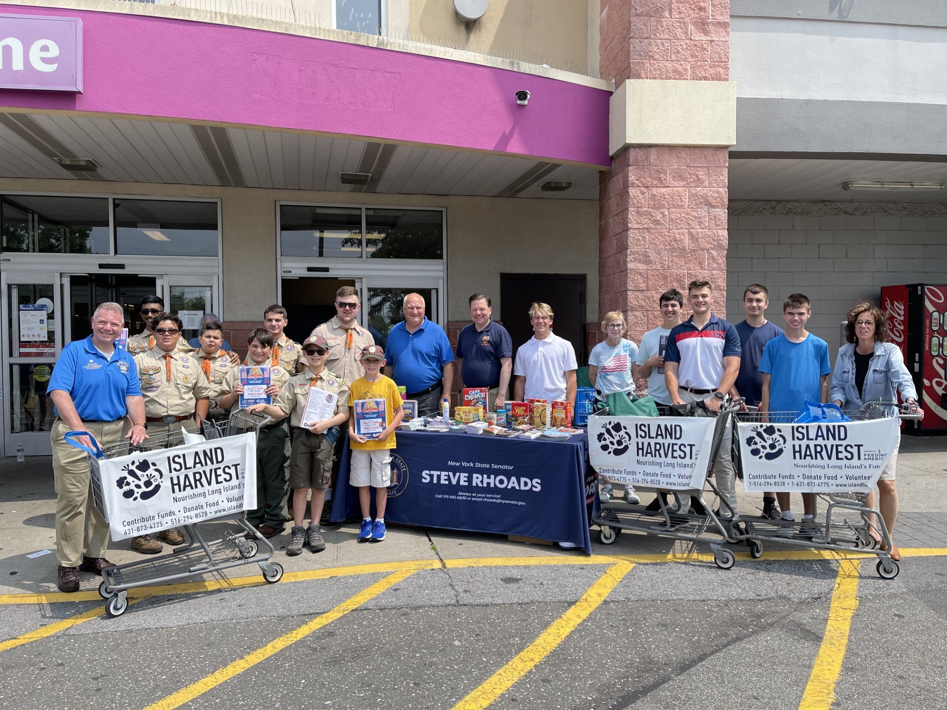 Senator Rhoads Collects Over 1,300 Pounds of Food During Inaugural ...