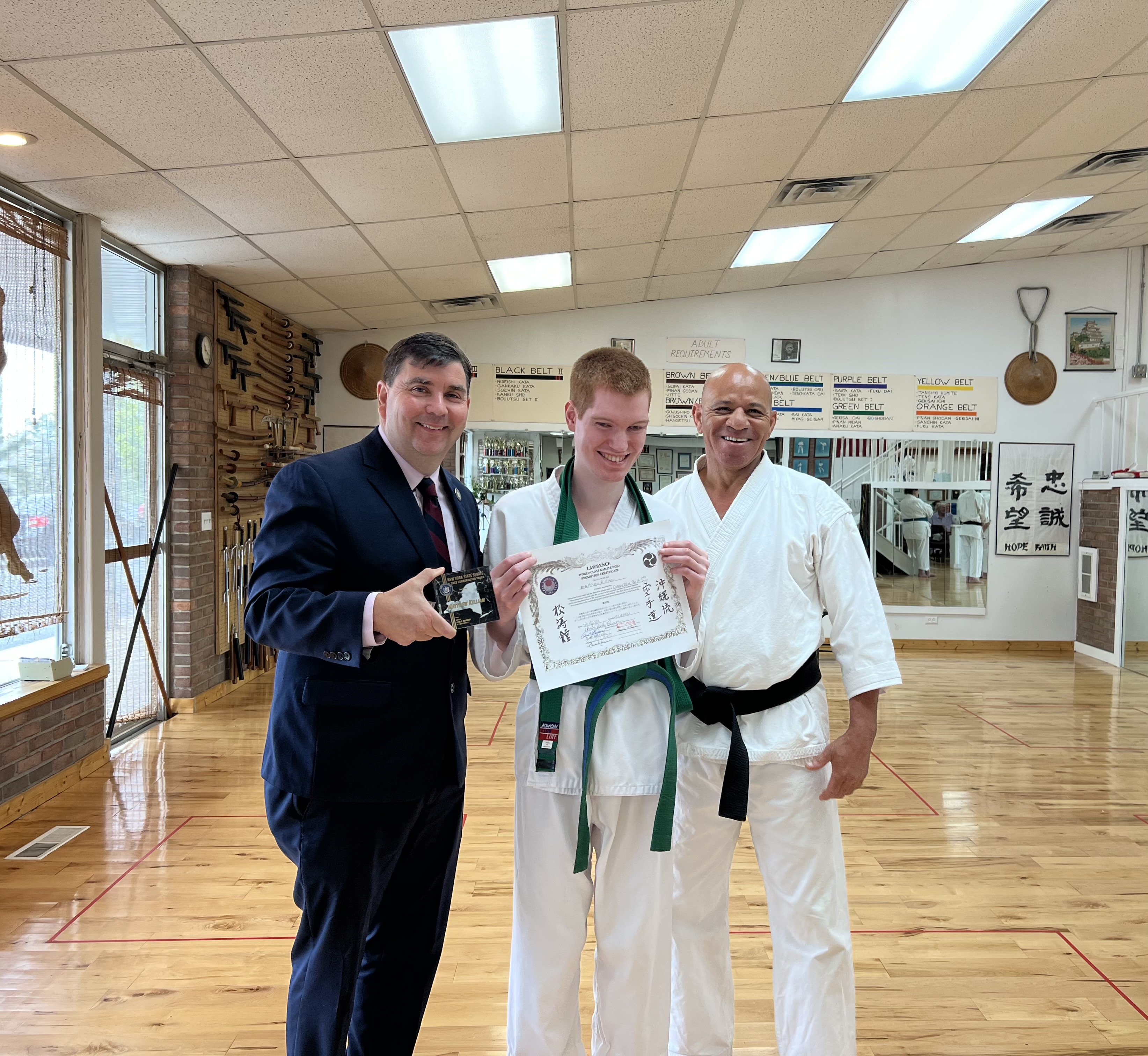 Overcoming adversity in the dojo: Blind and autistic karate champion ...