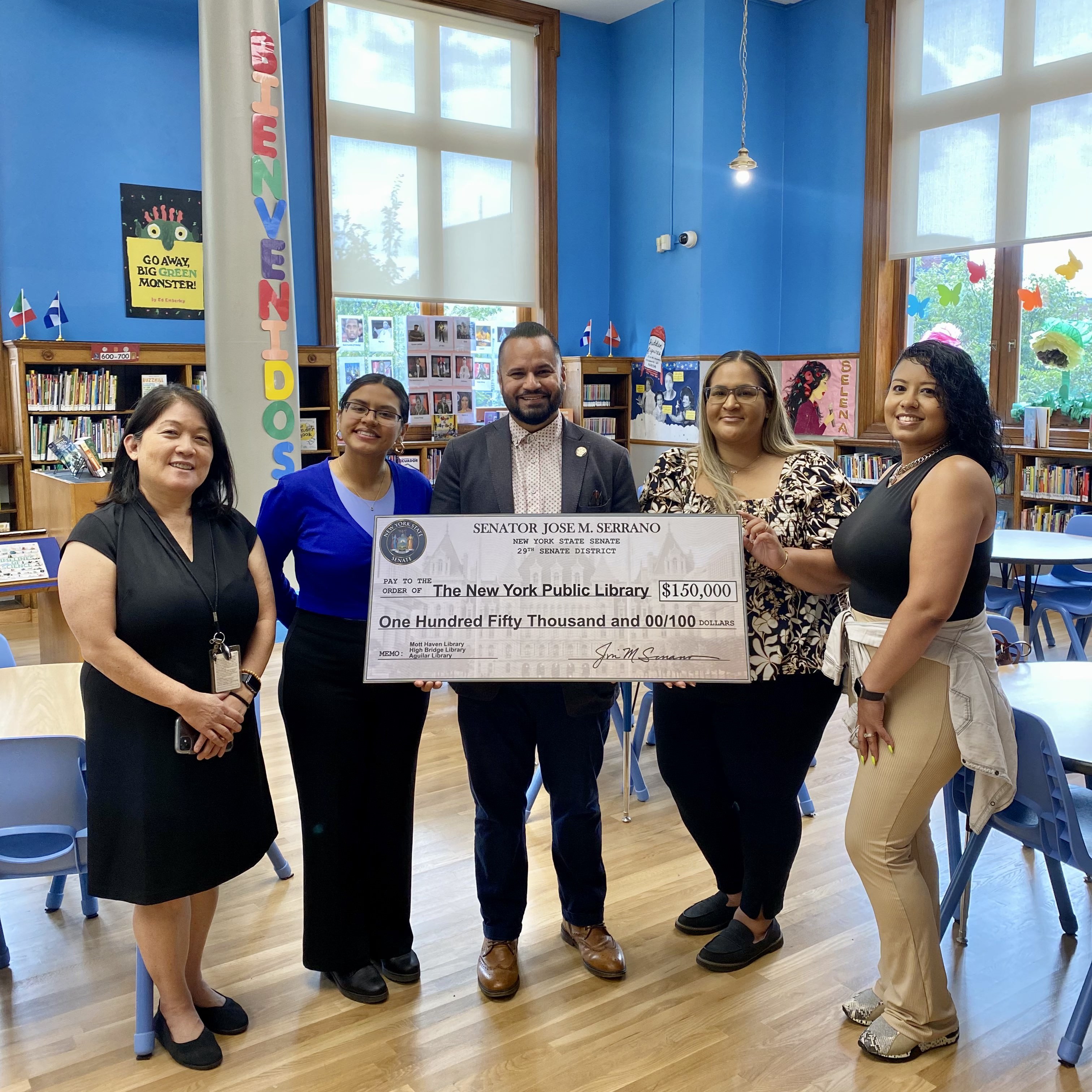 Senator Serrano Announces Funding For Libraries In The 29th Senate ...