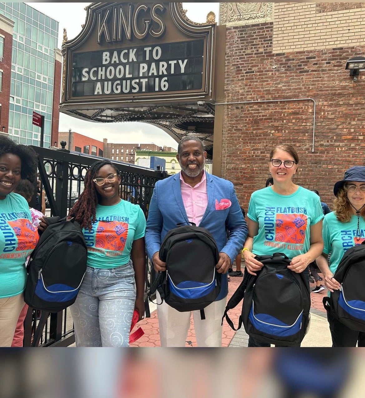 Senator Parker Attends Kings Theatre's Back to School Party and ...