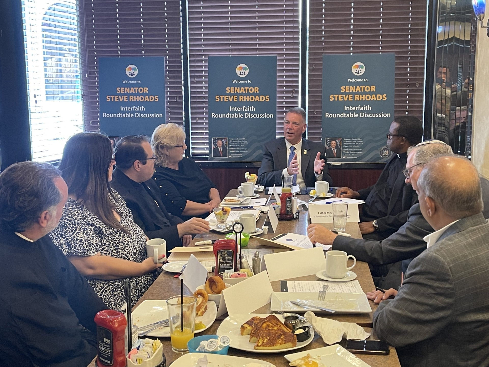 New York State Senator Steve Rhoads Brings Together Local Faith Leaders ...