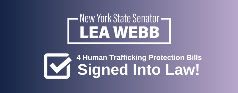 Governor Hochul Signs Four Of Senator Webbs Bills To Extend