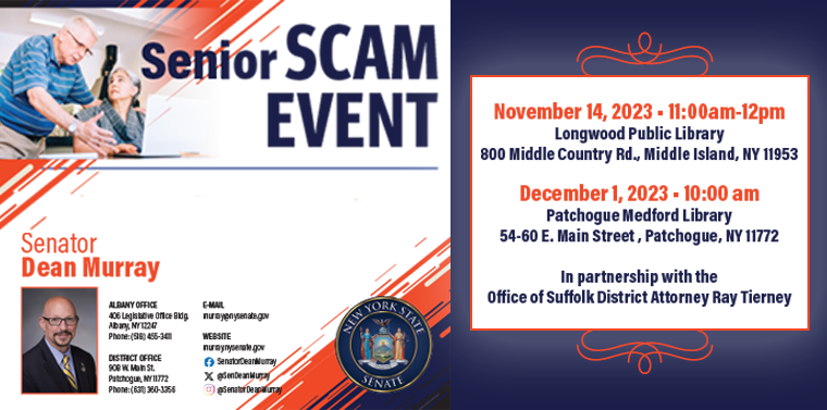Senior Scam Event | NYSenate.gov