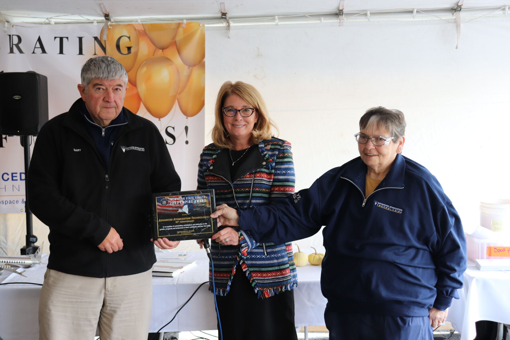 Senator Helming Presents New York State Senate Empire Award to Advanced ...
