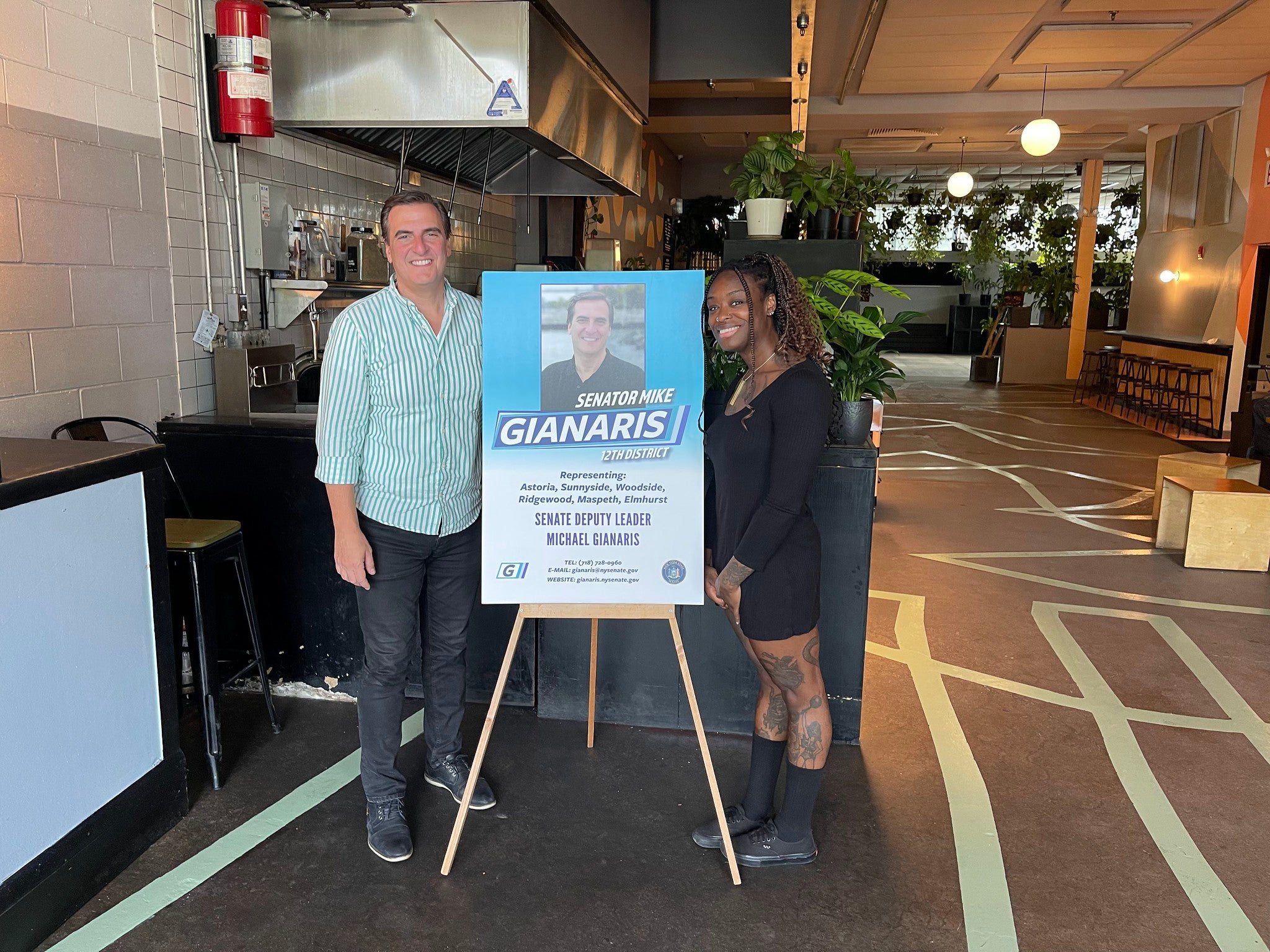 Senate Deputy Leader Gianaris In The Community: Senator Plans Next “G ...