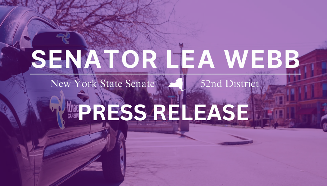 Senator Webb & Senate Majority Pass Legislation Protecting Ithaca ...