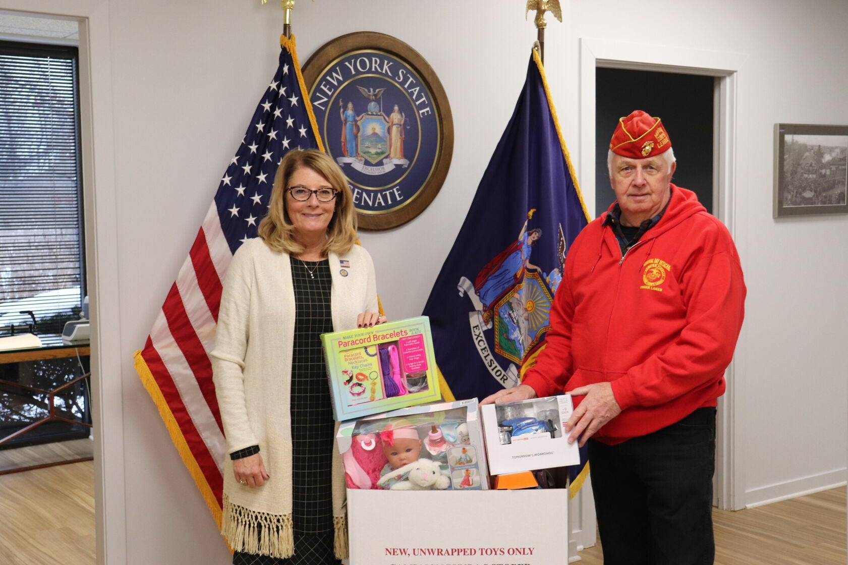 Senator Helming Thanks Community for Toys for Tots Donations