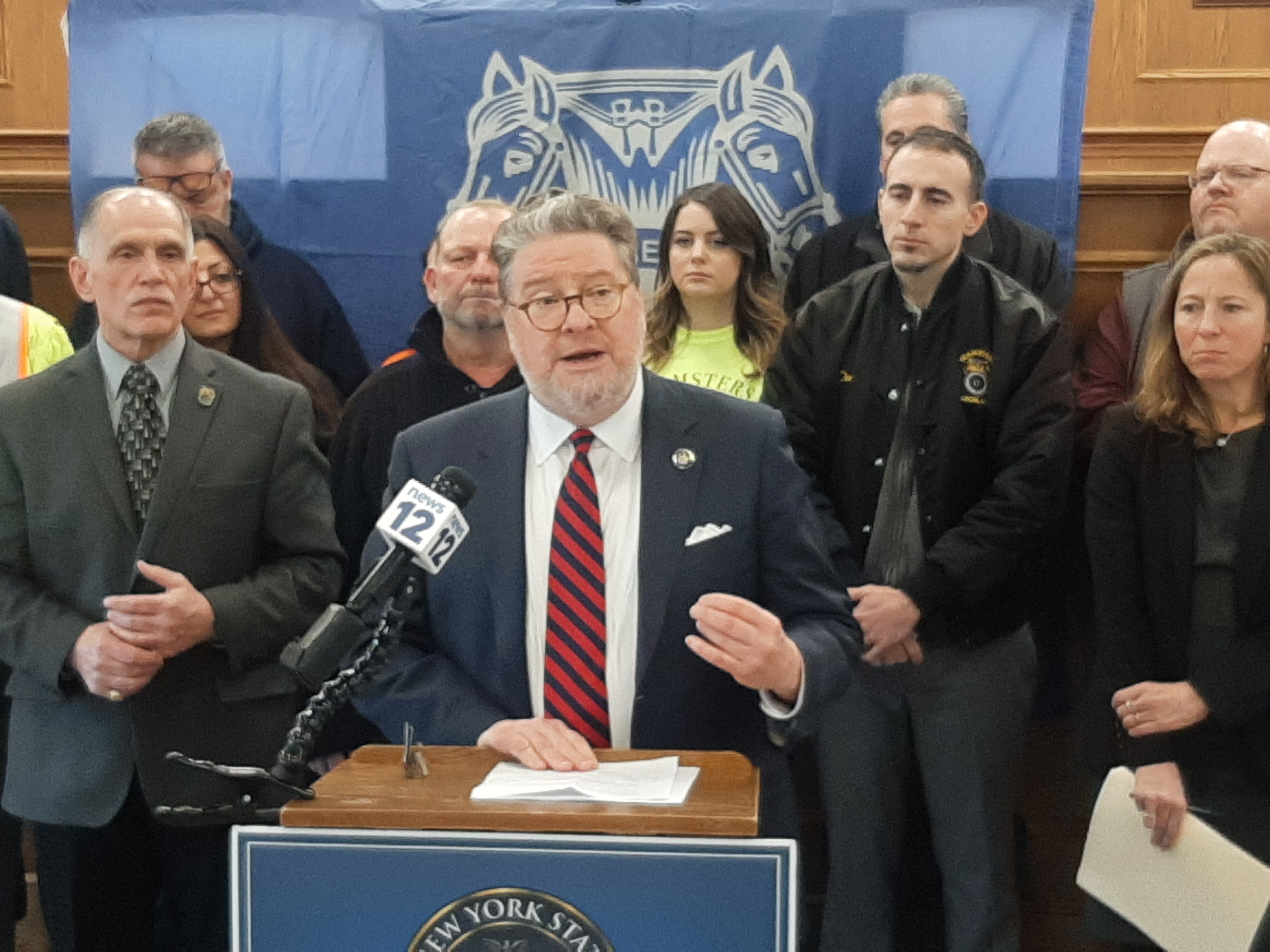 Harckham, Teamsters Announces New Bill Calling for Drivers on Trucks ... Harckham, Teamsters Announces New Bill Calling for Drivers on Trucks ...