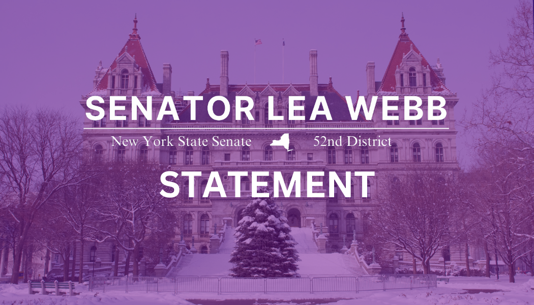 Senator Webb’s Statement On Governor Hochul’s State Of The State ...