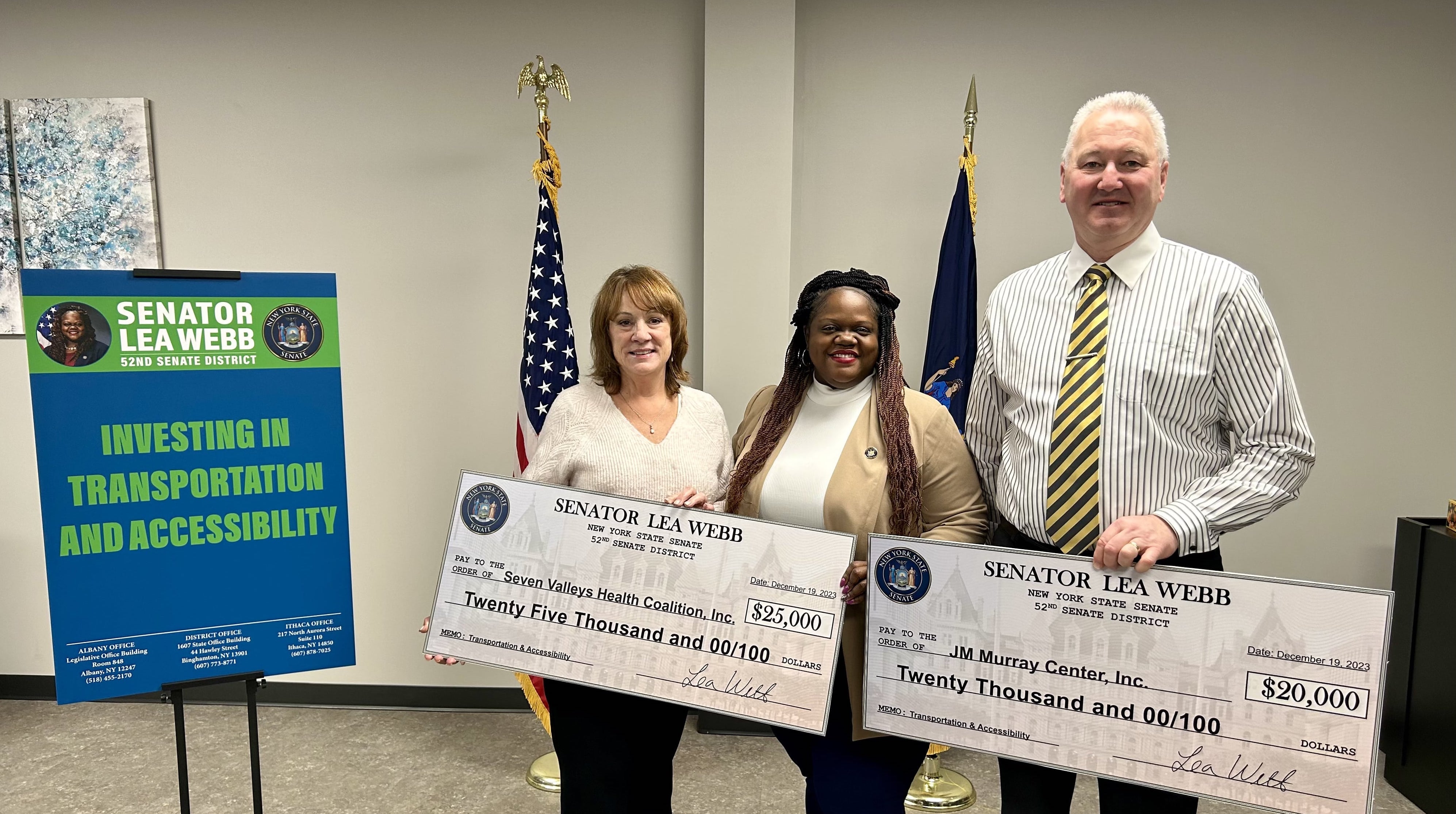 Senator Webb Delivers $45,000 in State Funding for Local Transportation ...