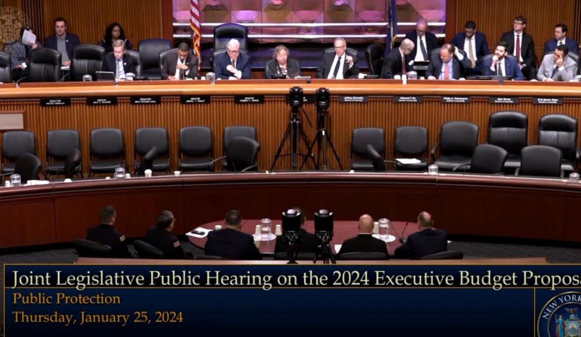 Senator O’Mara, budget panel receives testimony from representatives of ...