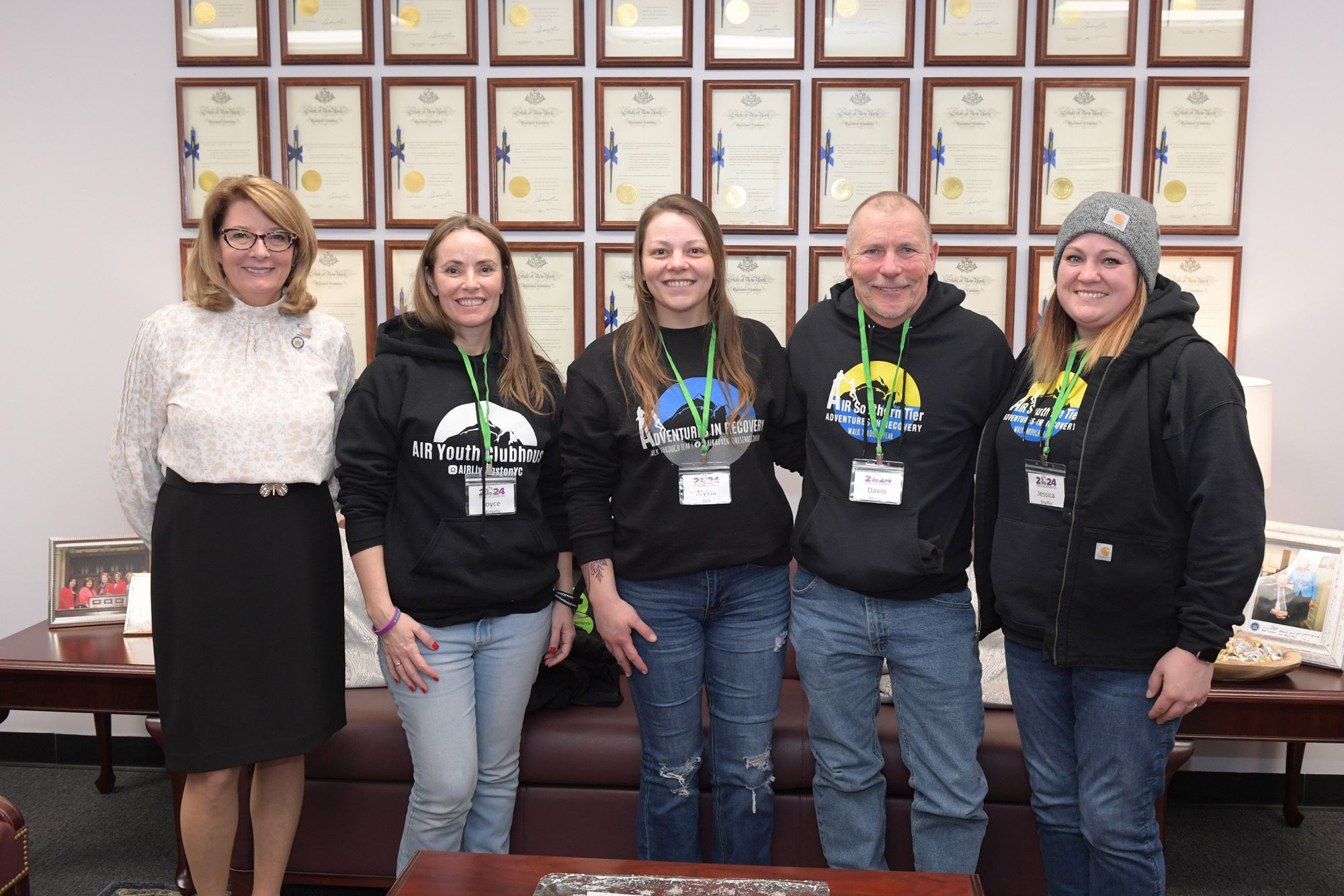 Senator Helming Meets with Adventures in Recovery | NYSenate.gov