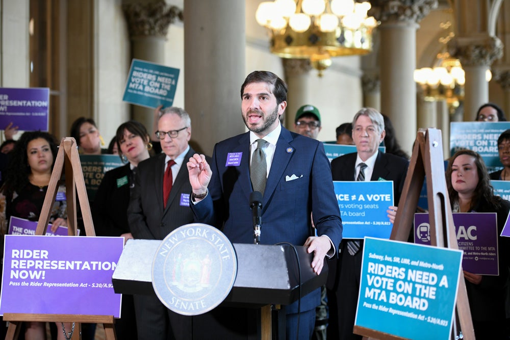 Sen. Gounardes Joins New ‘Rider Representation Coalition’ to Rally for ...