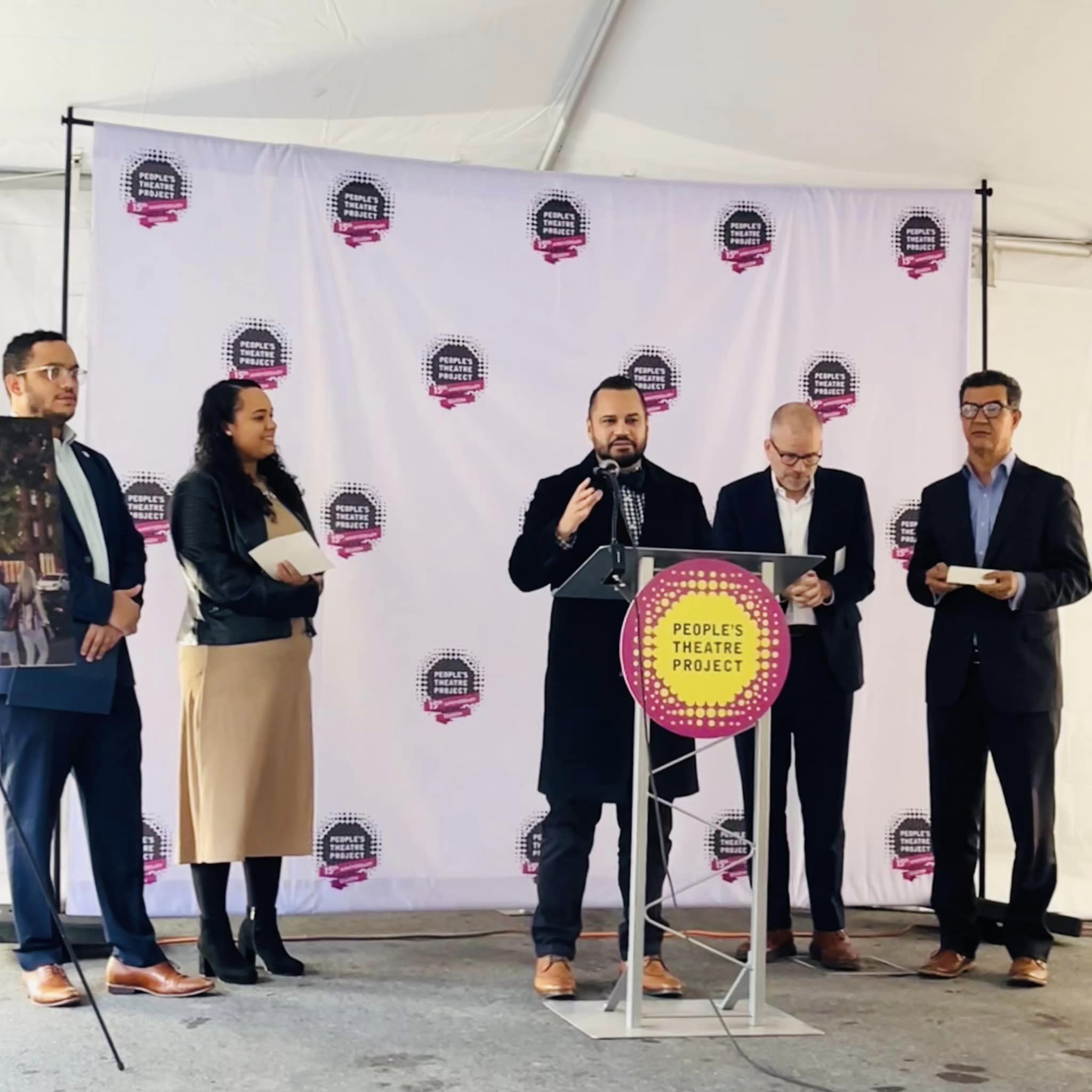 Senator Serrano Attends People’s Theatre Project Groundbreaking ...
