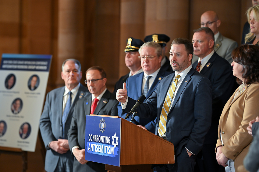 Senate Republican Conference Unveils Antisemitism Report And ...