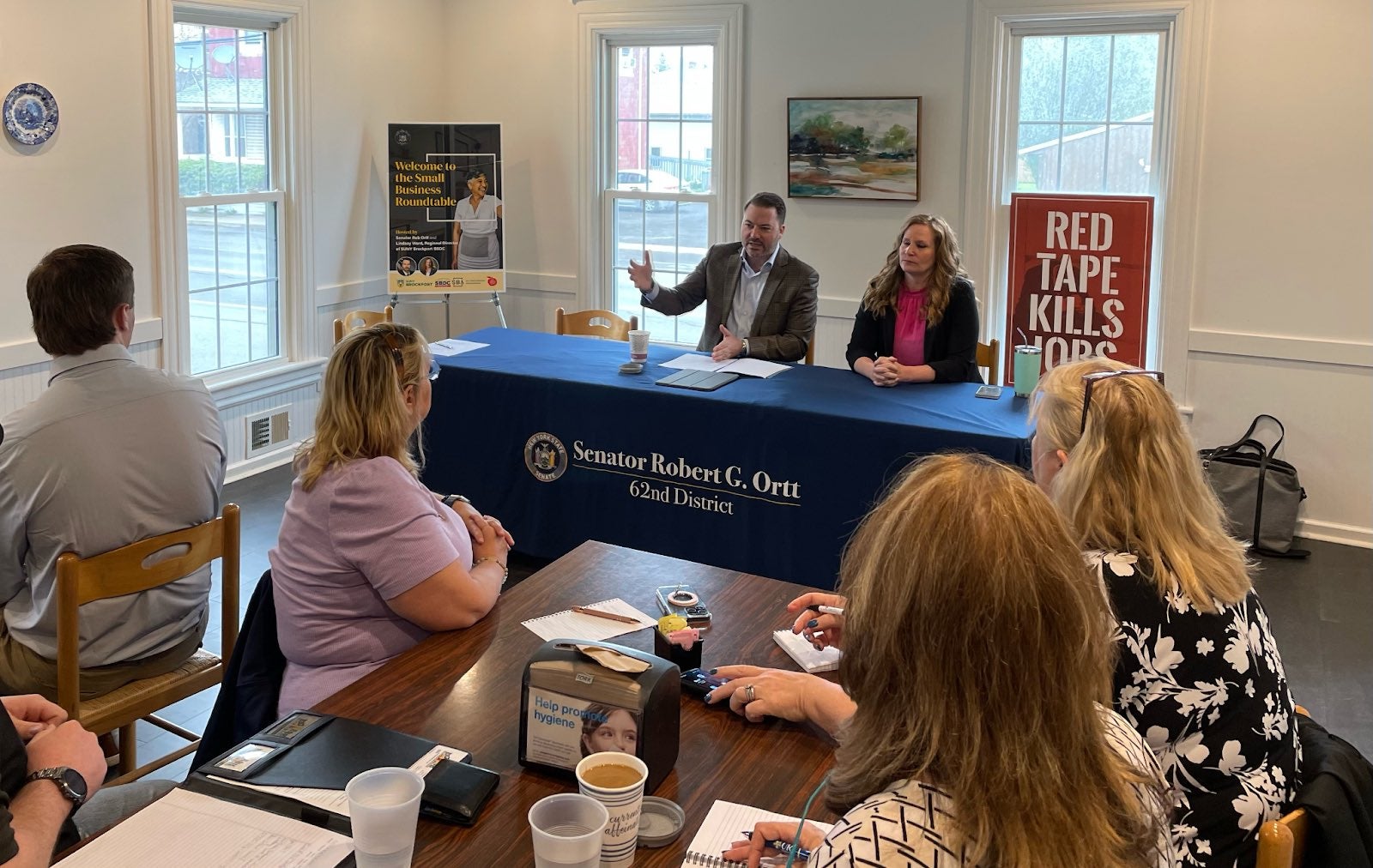 New York State Senate Minority Leader Rob Ortt Hosts Small Business ...