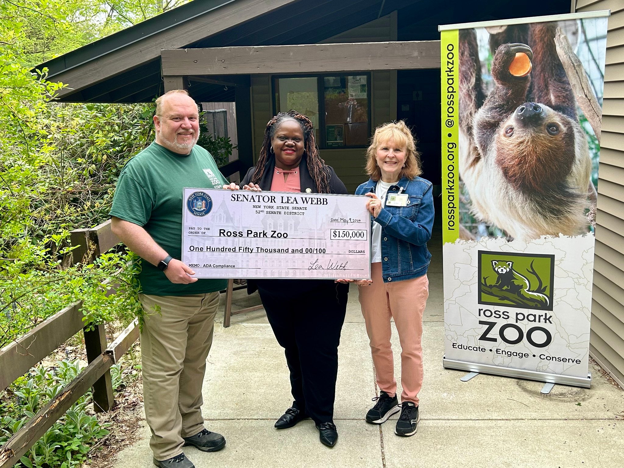 Senator Lea Webb Announces $150,000 in State Funding to Ross Park Zoo ...