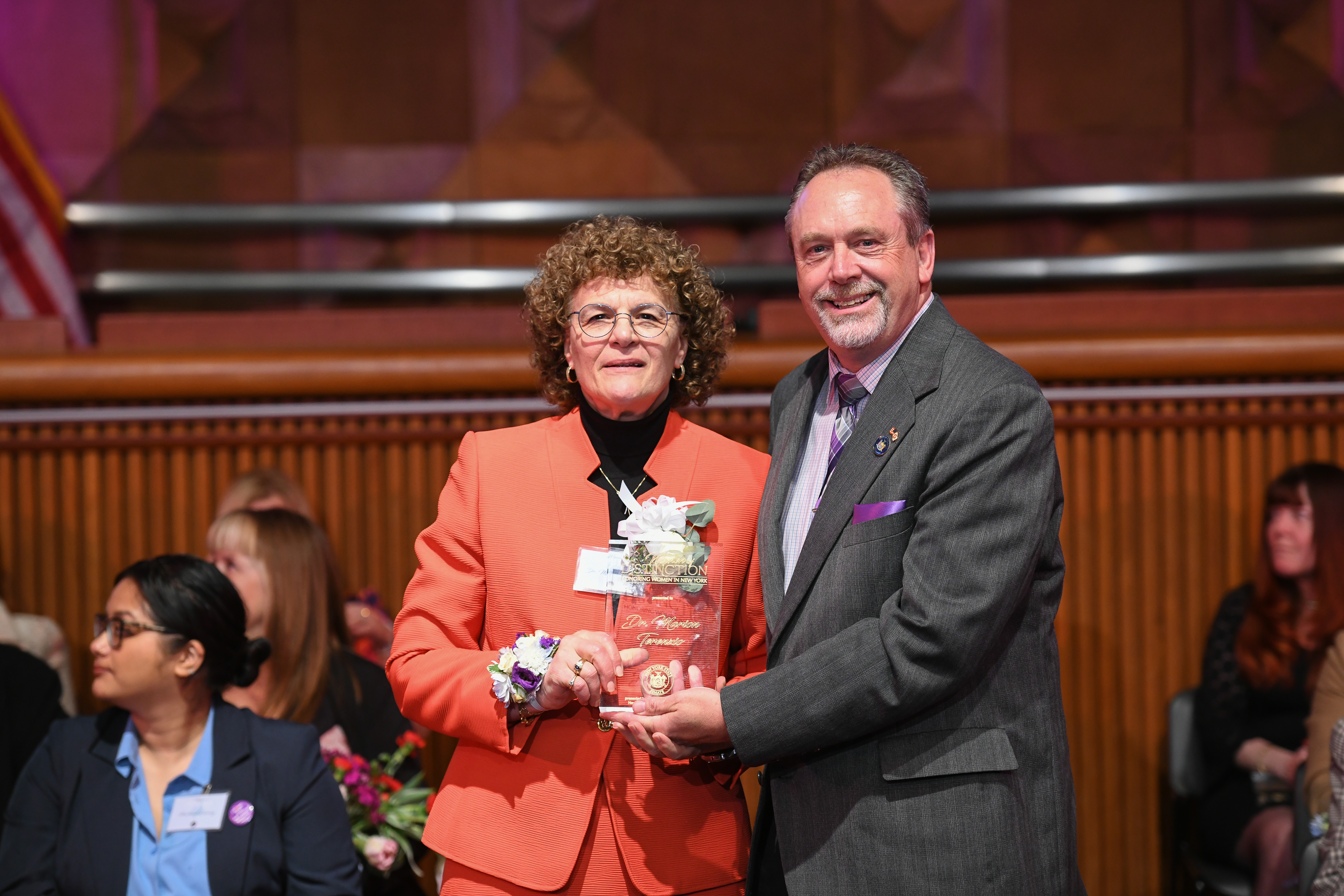 Senator Oberacker Honors Educational Leader as Woman of Distinction ...