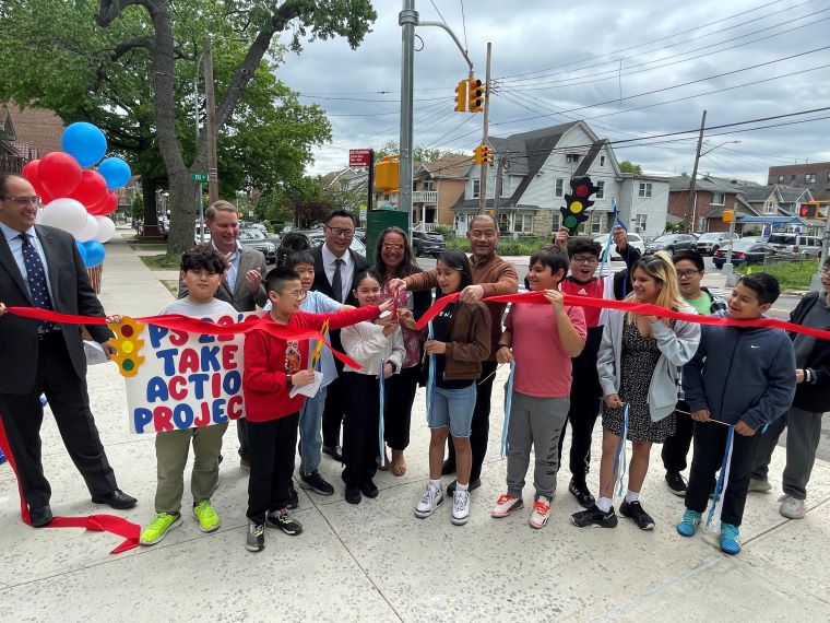 After year of advocating for street safety improvements, PS 22Q ...