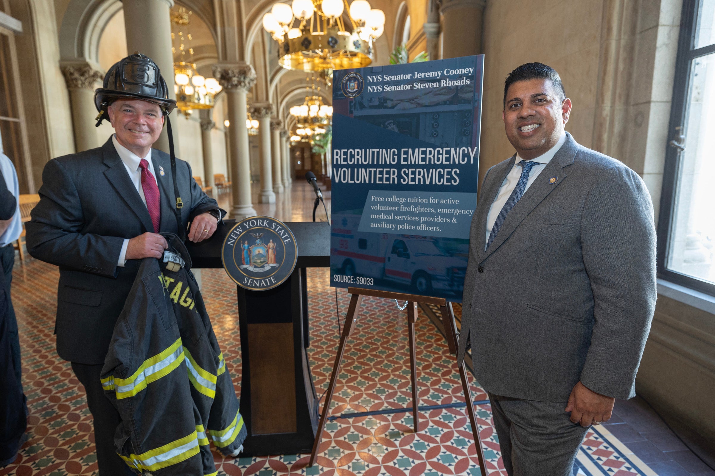 During National EMS Week, Senator Cooney, Senator Rhoads Unveil ...