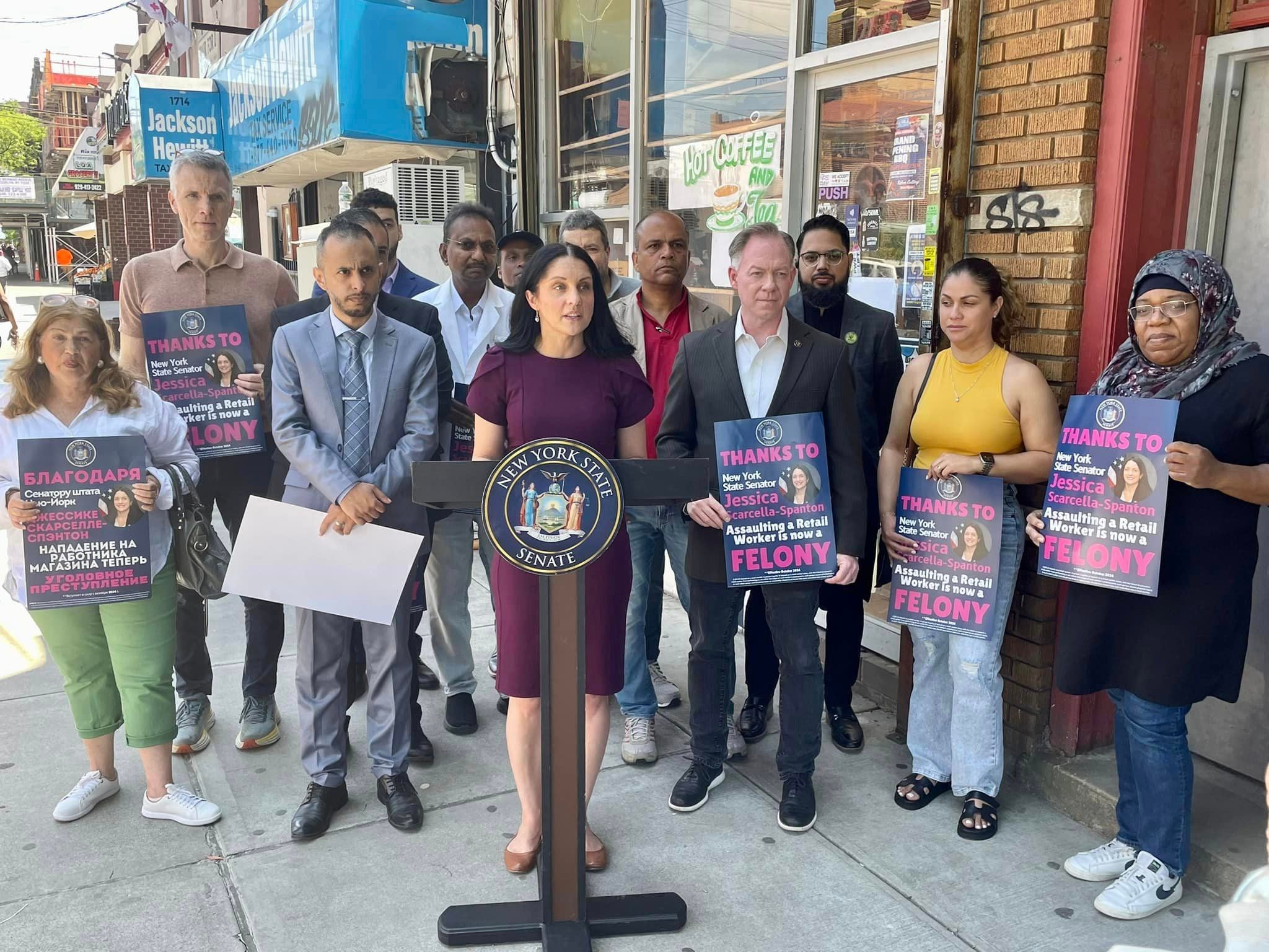 Assaulting a retail worker is now a felony in New York | NYSenate.gov