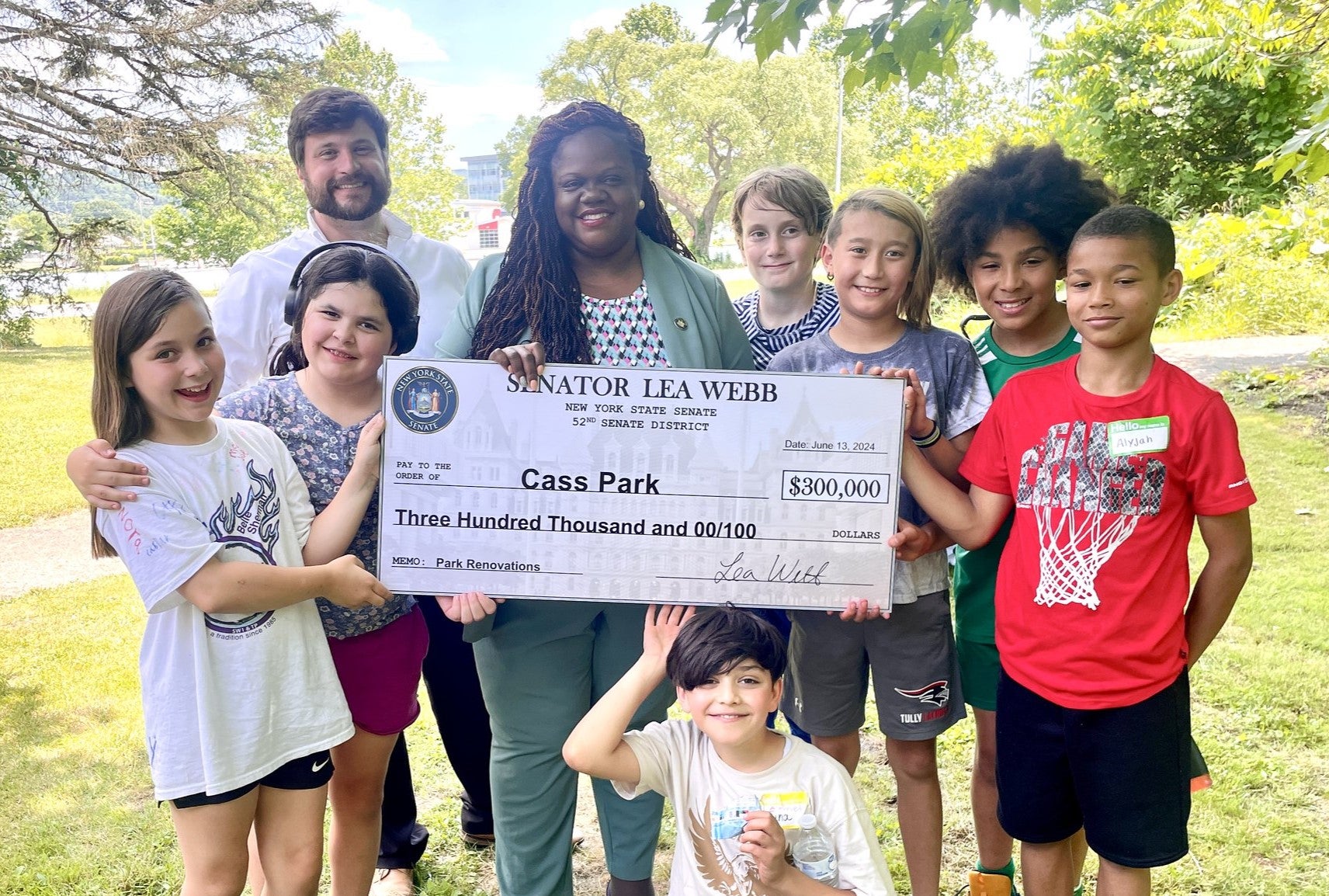 Senator Lea Webb Announces $300,000 in State Funding for Cass Park in ...