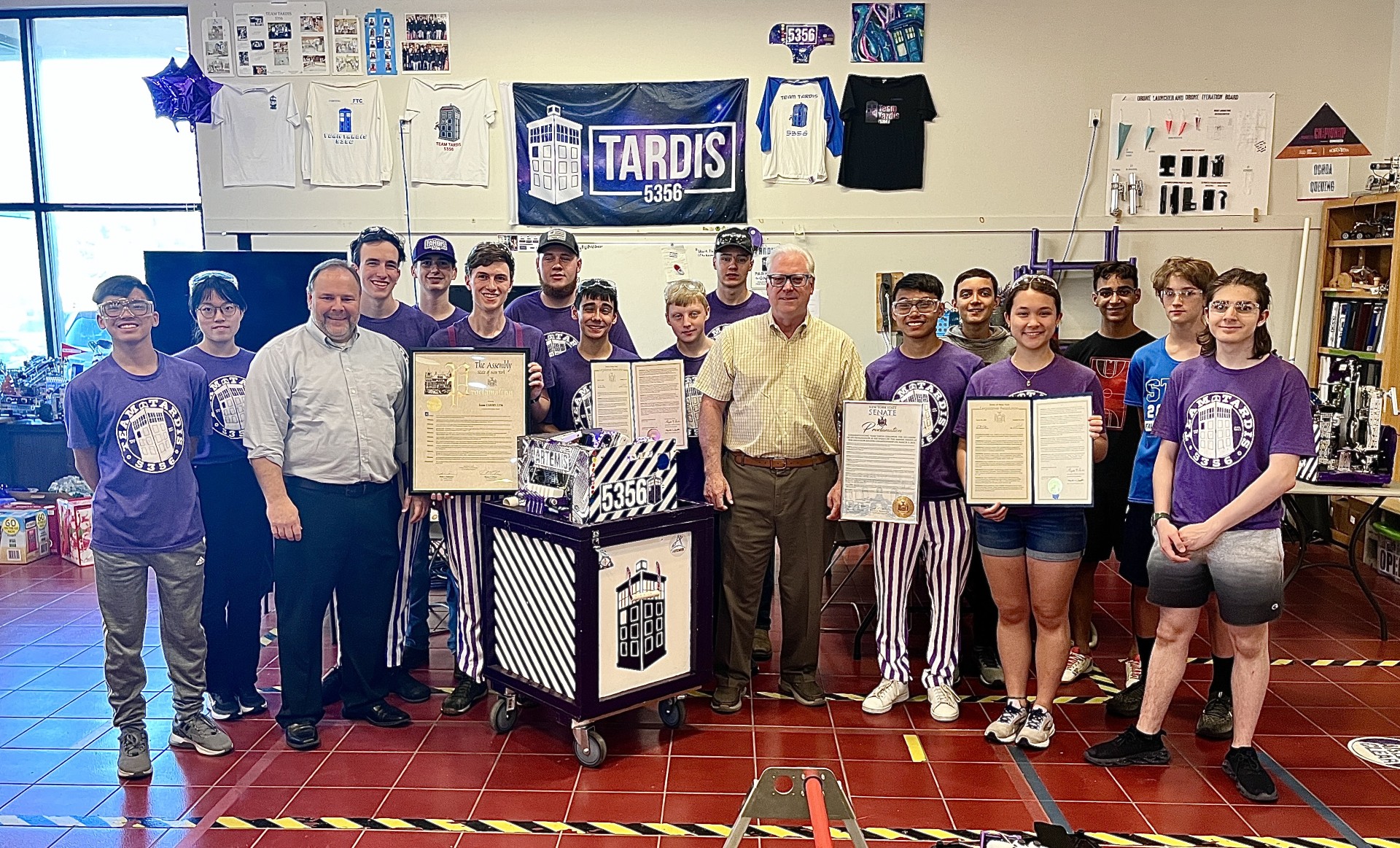 Area legislators pay tribute to Southern Tier robotics team | NYSenate.gov
