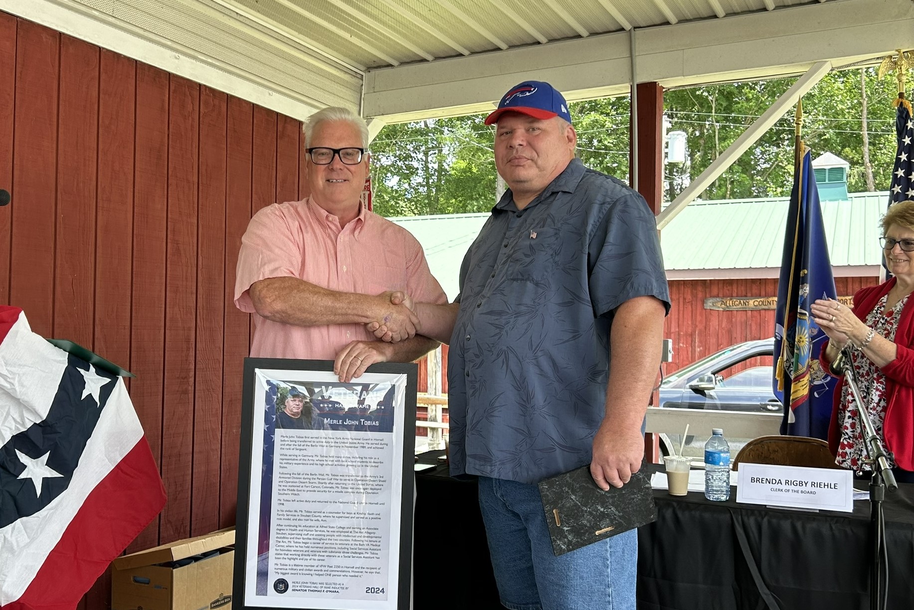 O’Mara honors Persian Gulf War veteran with induction into state Senate ...