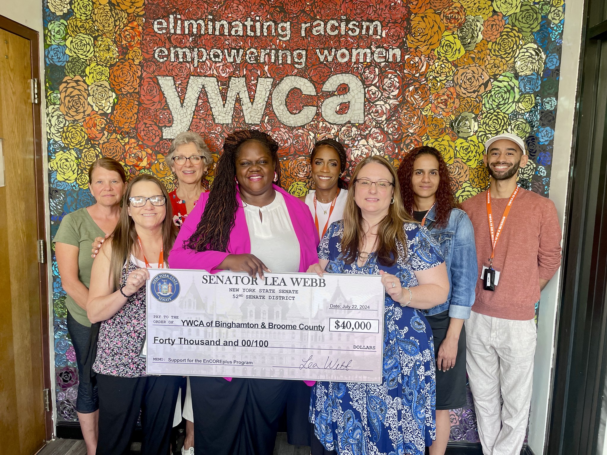 Senator Lea Webb Secures $40,000 for YWCA of Binghamton & Broome County ...
