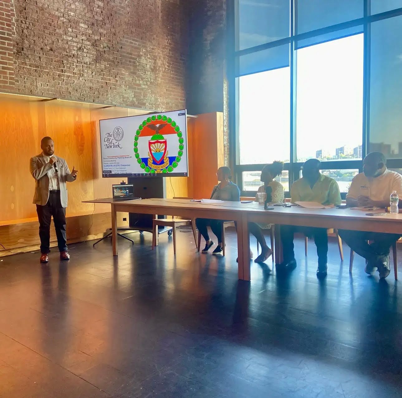 Senator Serrano Attends Bronx Community Board 1's General Board Meeting ...