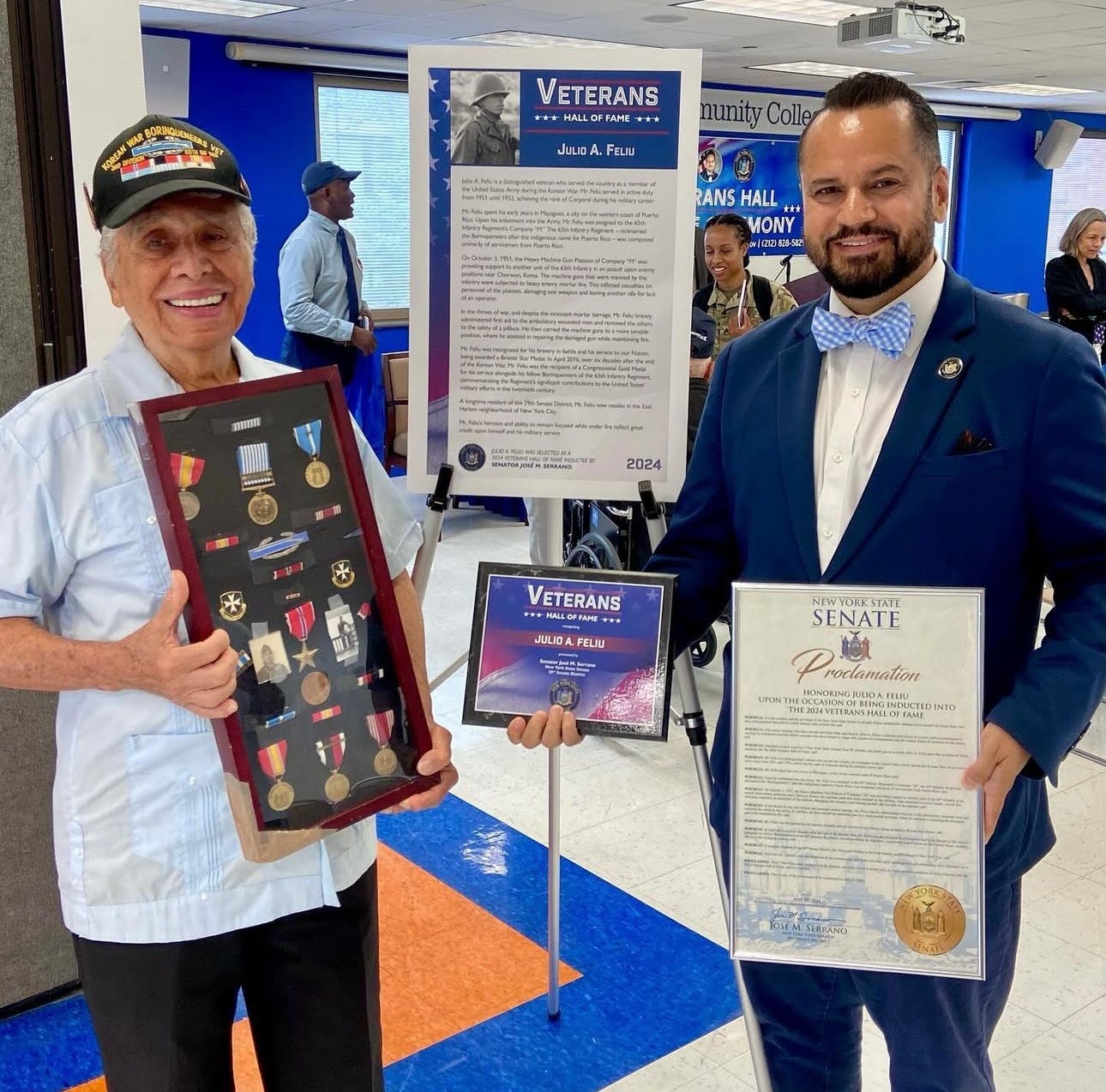 Senator Serrano Honors 2024 NYS Senate Hall of Fame Inductee Julio A ...