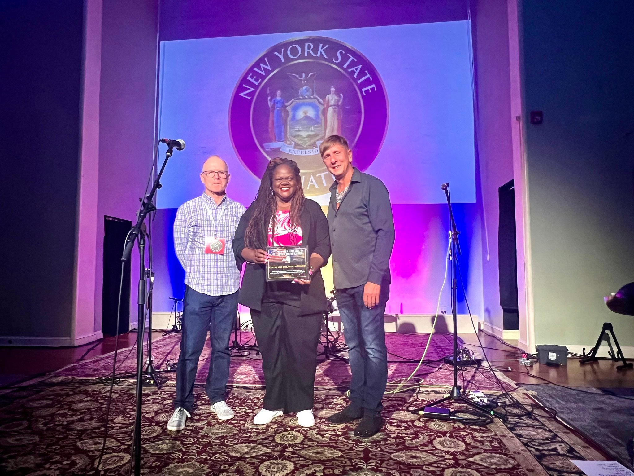 Senator Lea Webb Honors Center for the Arts of Homer with the New York ...