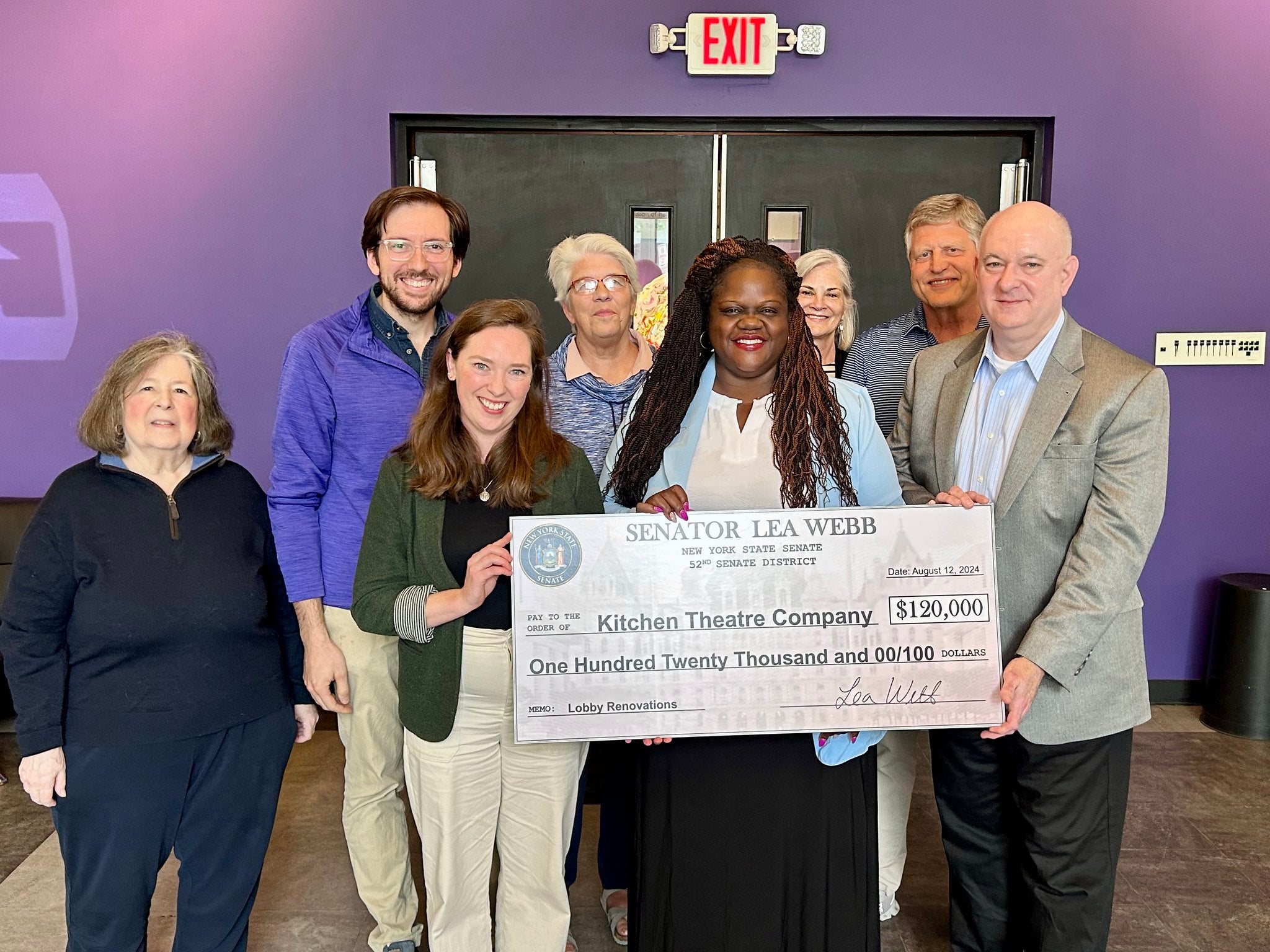 Senator Lea Webb Delivers $120,000 to Kitchen Theatre Company for ...