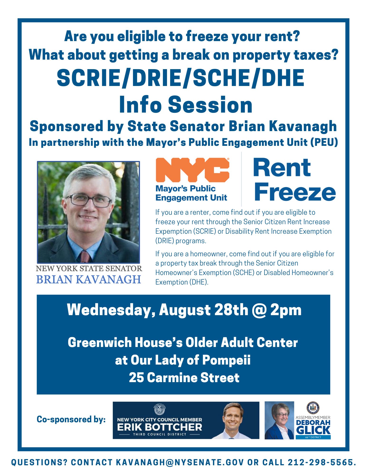 Scrie/Drie/Sche/Dhe Info Session | NYSenate.gov