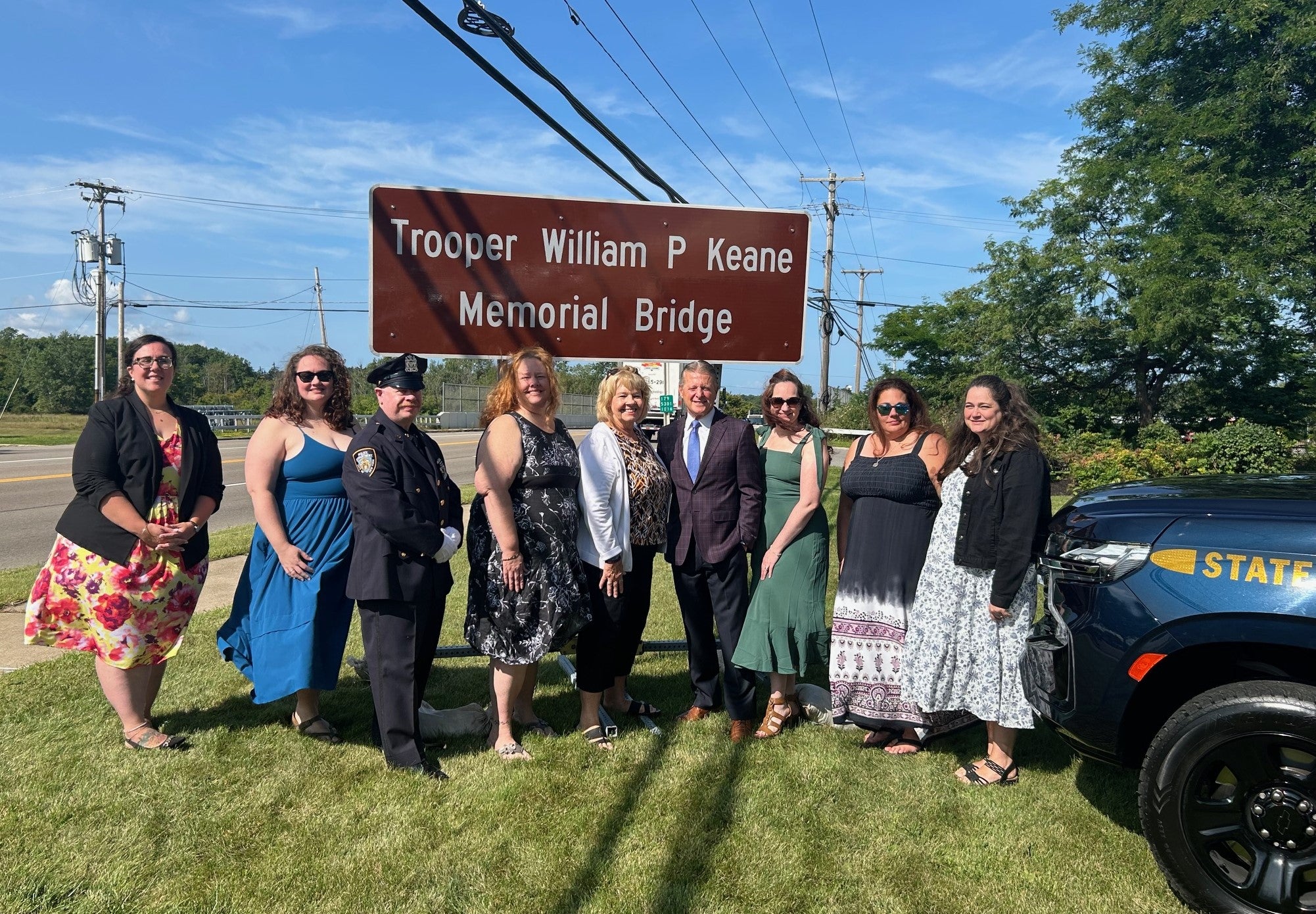 Senator Gallivan Dedicates Bridge in Honor of NYS Trooper | NYSenate.gov