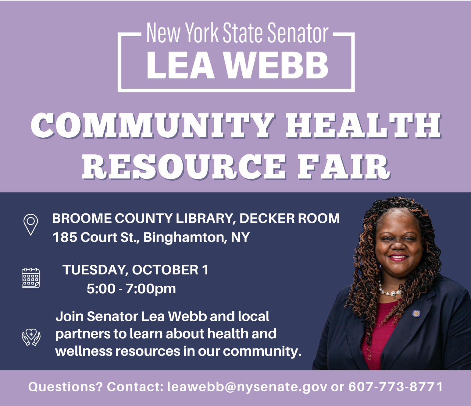 Senator Webb's Community Health Resource Fair | NYSenate.gov