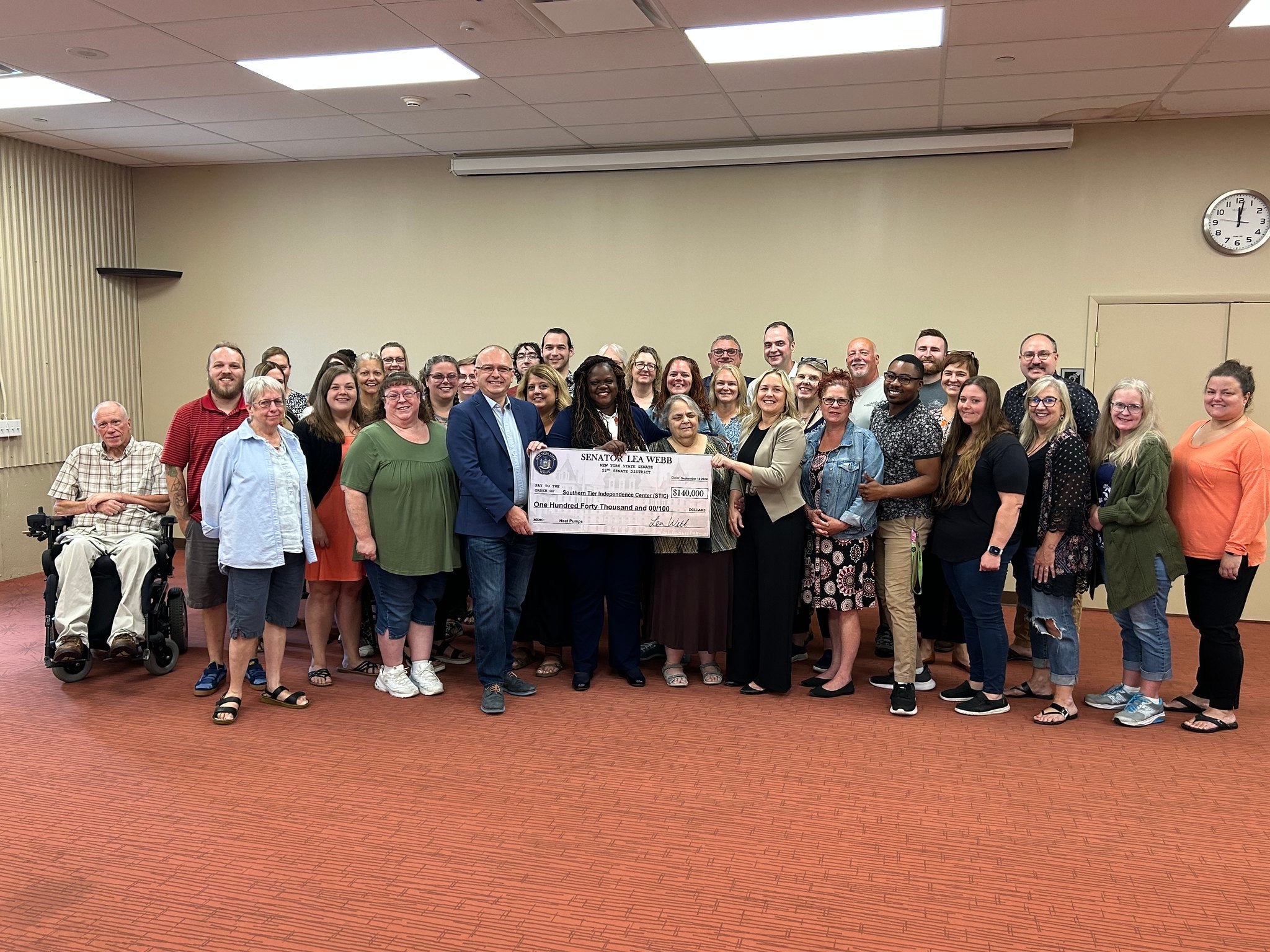 Senator Lea Webb Allocates $140,000 to the Southern Tier Independence ...