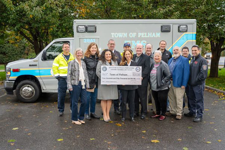 Office of Senator Nathalia Fernandez Announces New Ambulance for Pelham ...
