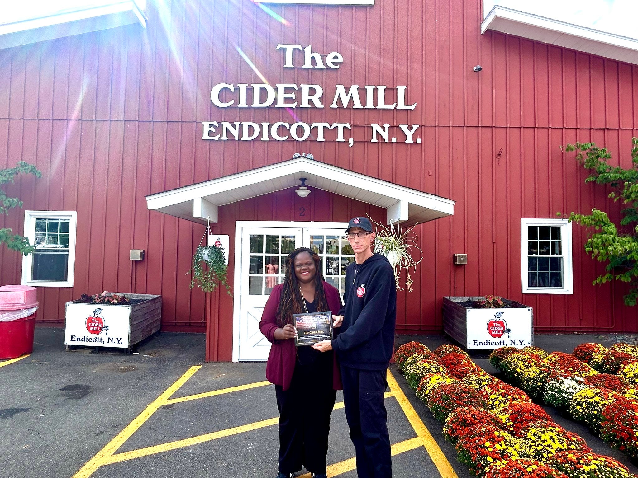 Senator Lea Webb Honors The Cider Mill with the New York State Senate ...