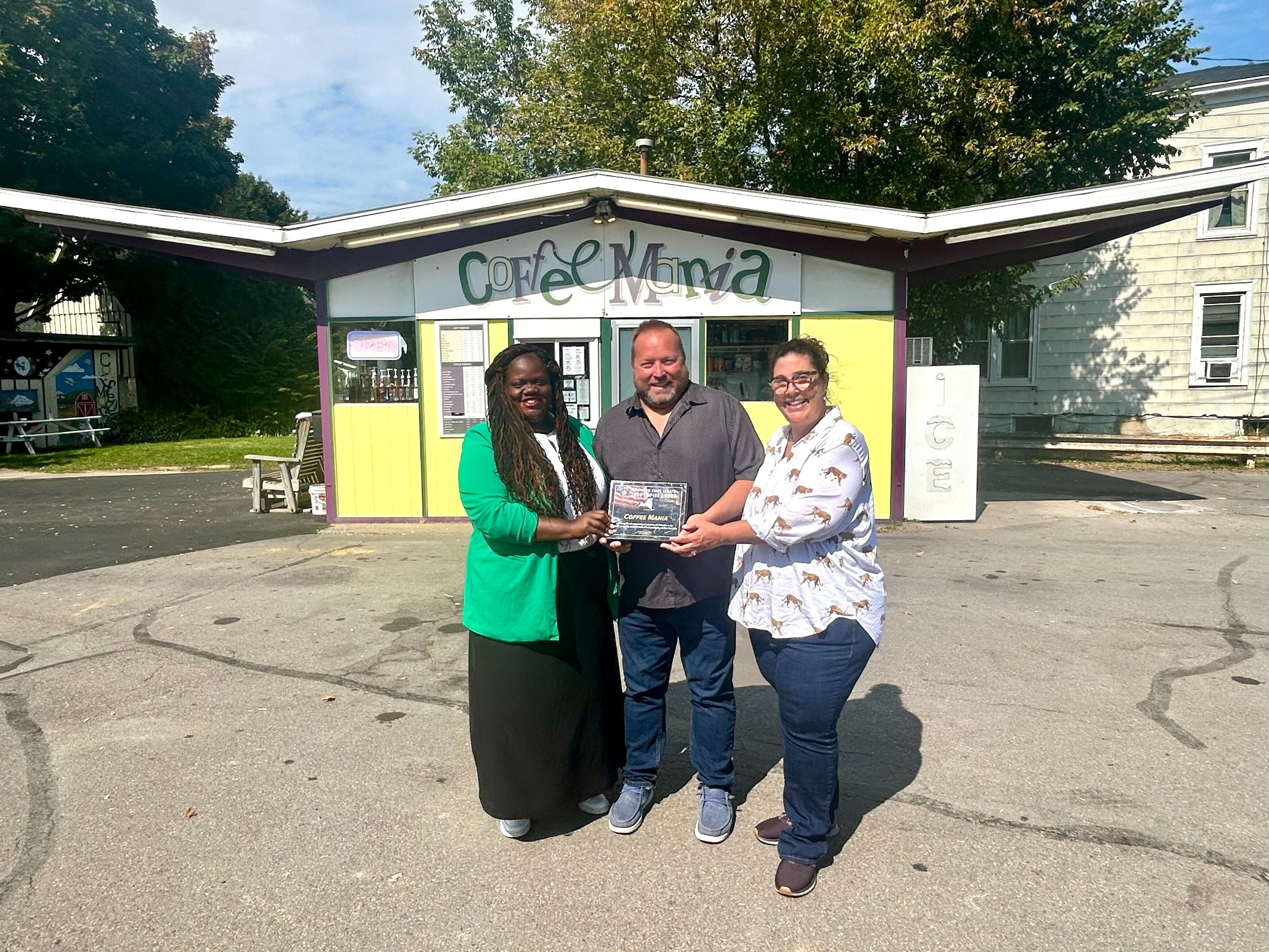 Senator Lea Webb Honors Coffee Mania with the New York State Senate ...